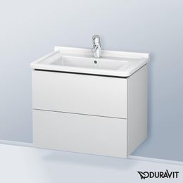 Duravit L-Cube Waschtischunterschrank, 2 Ausz&uuml;ge, LC626401818,