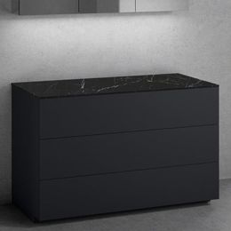 neoro n50 Unterschrank B: 120 cm mit 3 Ausz&uuml;gen, BN0454BM+BN0404C2,