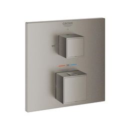 Grohe Grohtherm Cube Unterputz-Wannenarmatur mit Thermostat, 24155AL0,