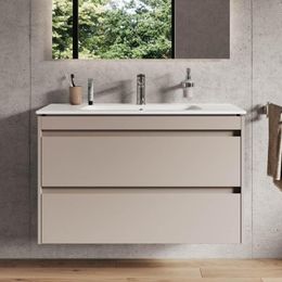 Duravit Plinero Schrank mit Waschtisch, 2 Ausz&uuml;ge, 23021032002+PL6744091910000,