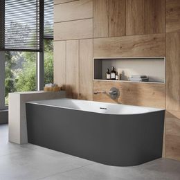Villeroy & Boch Villeroy & Boch Embrace Eck-Badewanne mit Verkleidung, UBA170EMB9CL1SV-RW,