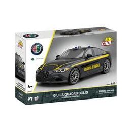 Cobi Giulia Quadrifoglio Guardia di Finanza, Konstruktionsspielzeug Ma&szlig;stab 1:35