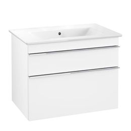 Villeroy & Boch Villeroy & Boch Venticello Schrank mit Waschtisch, 2 Ausz&uuml;ge, 41048JRW+A92501MS,