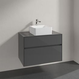 Villeroy & Boch Villeroy & Boch Embrace Schrank mit Waschtisch, 2 Ausz&uuml;ge, 5A5938RW+A95500FP,