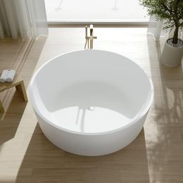 rivea Izumi Freistehende Badewanne &Oslash; 150 H: 58 cm, BR0121WM,