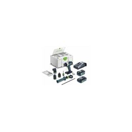 FESTOOL TPC 18/4 50/40 I-Set/XL QUADRIVE Akku-Schlagbohrschrauber mit FastFix Schnittstelle und EC-TEC Motor inkl. Systainer&sup3; XXL Organizer 577622)