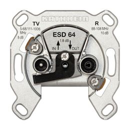 Kathrein Antennensteckdose 2fach Durchschleifdose ESD 64 (274198)