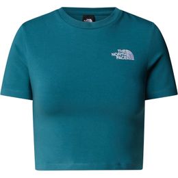 The North Face ESSENTIAL Croptop Damen - Gr&ouml;&szlig;e S - t&uuml;rkis