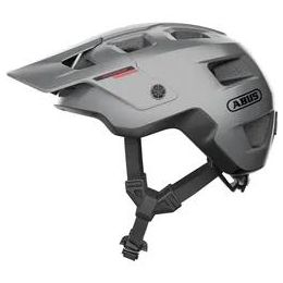 Mountainbikehelm Abus "MODROP" Gr. S, silber (silberfarben), Helme, S Kopfumfang: 51cm - 55cm, matt, unifarben