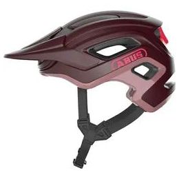 Mountainbikehelm Abus "CLIFFHANGER" Gr. S, rot, Helme, S Kopfumfang: 51cm - 55cm, unifarben