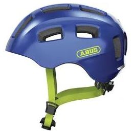 Kinderfahrradhelm Abus "YOUN-I 2.0" Gr. S, blau (sparkling blau), Helme, Kinder, S Kopfumfang: 48cm - 54cm