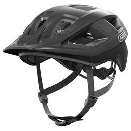 Fahrradhelm Abus "ADURO 3.0" Gr. S, schwarz (velvet schwarz), Helme, S Kopfumfang: 51cm - 55cm