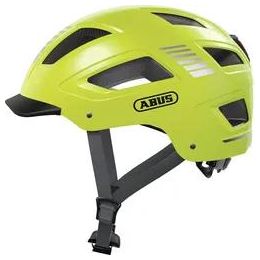 Fahrradhelm Abus "HYBAN 2.0" Gr. L, gelb (signal gelb), Helme, L Kopfumfang: 56cm - 61cm