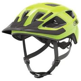 Fahrradhelm Abus "ADURO 3.0" Gr. M, gelb (signal gelb), Helme, M Kopfumfang: 52cm - 58cm