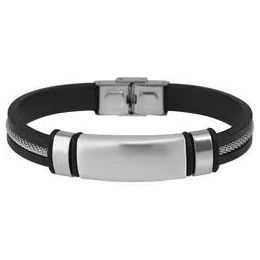Adelia&acute;s Armreif ADELIA ́S "Herren Armband &ndash; Armreif aus Silikon 21 cm", schwarz, Armb&auml;nder, Herren, 21cm, Synthetik, Armreif, Perfekt als Geschenk zum einfach so