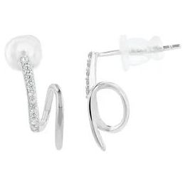 Adelia&acute;s Paar Ohrh&auml;nger ADELIA ́S "Damen Ohrringe &ndash; Ohrstecker aus 925 Silber mit Zirkonia", Damen, Gr. Damen, Silber 925 (Sterlingsilber), silber, Ohrringe, Zum Verschenken an Menschen, die Ihnen am Herzen liegen