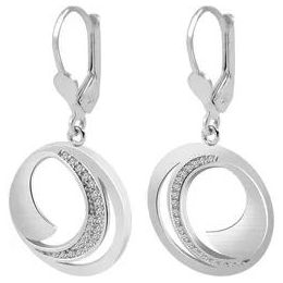 Adelia&acute;s Paar Ohrh&auml;nger ADELIA ́S "Damen Ohrringe &ndash; Ohrh&auml;nger aus 925 Silber mit Zirkonia", Damen, Gr. Damen, Silber 925 (Sterlingsilber), silber, Ohrringe, Ein stilvolles Geschenk f&uuml;r besondere Momente