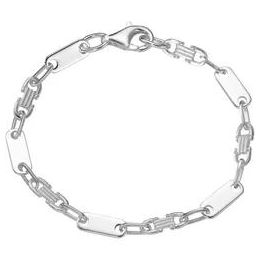 Armband Smart Jewel "Fantasiekette, massiv, Silber 925" Gr. 21, silber, Armb&auml;nder, Herren, 21cm, Silber 925 (Sterlingsilber), Armband