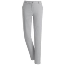 sheego Gro&szlig;e Gr&ouml;&szlig;en Boyfriend-Hose mit G&uuml;rtelschlaufen, grau, Gr&ouml;&szlig;e 235 - Damen