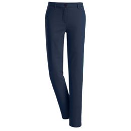 sheego Gro&szlig;e Gr&ouml;&szlig;en Boyfriend-Hose mit G&uuml;rtelschlaufen, marine, Gr&ouml;&szlig;e 245 - Damen