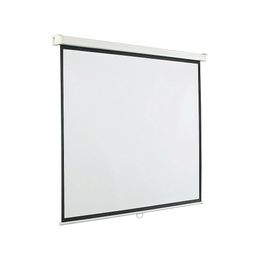 SMIT VISUAL Lichtbildwand, station&auml;r, Bildwandformat 1 : 1, Bildfl&auml;che BxH 1740 x 1800 mm
