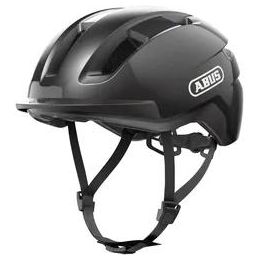 Fahrradhelm Abus "PURL-Y" Gr. L, grau (titan), Helme, L Kopfumfang: 57cm - 61cm