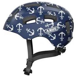 Kinderfahrradhelm Abus "YOUN-I 2.0" Gr. S, blau (blau anchor), Helme, Kinder, S Kopfumfang: 48cm - 54cm