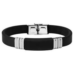 Adelia&acute;s Armband ADELIA ́S "Unisex Armband aus Leder 21 cm", schwarz, Armb&auml;nder, Damen, 21cm, Leder, Armband, Zum Verschenken &ndash; ideal zum einen besonderen Tag