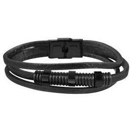 Adelia&acute;s Armband ADELIA ́S "Herren Armband aus Leder 22,5 cm", schwarz, Armb&auml;nder, Herren, 22cm, Leder, Armband, Zum Verschenken &ndash; ideal zum einen besonderen Tag