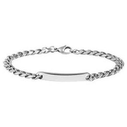 Adelia&acute;s Armband ADELIA ́S "Unisex Armband &ndash; Panzerarmband aus Edelstahl 19 cm", silber, Armb&auml;nder, Damen, 19cm, Edelstahl, Armband, Ideal als Geschenk f&uuml;r besondere Anl&auml;sse