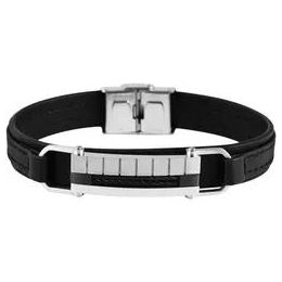 Adelia&acute;s Armband ADELIA ́S "Unisex Armband aus Leder 21 cm", schwarz, Armb&auml;nder, Damen, 21cm, Leder, Armband, Ideal als Geschenk zum Jubil&auml;um