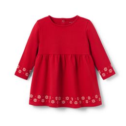 Tchibo - Kinder-Sweatkleid - M&auml;dchen - Gr. 98/104 - rot