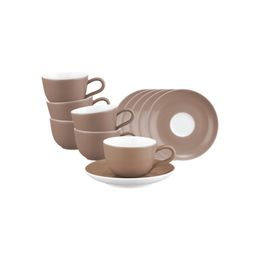 Seltmann Weiden Espressotasse mit Untertasse Liberty Pure Colors 90 ml 6er Set