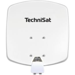 Technisat DIGIDISH 33 Sat-Sch&uuml;ssel mit Twin-LNB & Wandhalterung, 2 TN polarwei&szlig;