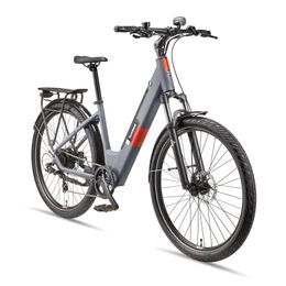 Telefunken City SUV E-Bike Elektrofahrrad 27,5 Zoll Heckmotor 7-Gang Kettenschaltung 468 Wh Akku Pedelec SUV300