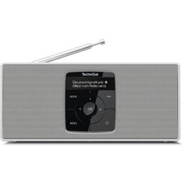 Technisat DIGITRADIO 2 S Portables DAB+/UKW-Stereoradio, 2 W wei&szlig;