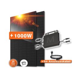 1000W Balkonkraftwerk mit 800W Wechselrichter