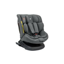 Kikka boo Kindersitz i-Defend i-Size (40-150cm) Isofix, 360 Grad Drehung, SPS grau