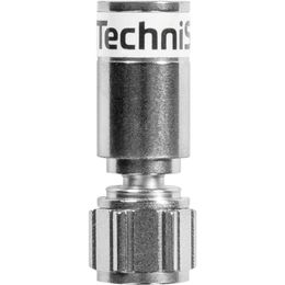 Technisat F-Kompressionsstecker 3.9 High-End F-Stecker 100 St&uuml;ck silber