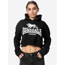 Lonsdale Frauen Kapuzensweatshirt Cropped ROXETH