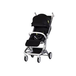 Chipolino Kinderwagen Buggy Pocket klappbar Korb Frontb&uuml;gel Sonnendach bis 22 kg schwarz