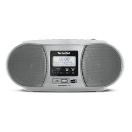 Technisat DIGITRADIO 1990 Stereo-Boombox mit DAB+, UKW, CD-Player silber
