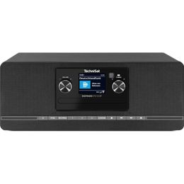 Technisat DIGITRADIO 372 CD BT - 10 W DAB+ Digitalradio, UKW, CD, Bluetooth, Fernbedienung schwarz
