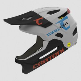 Cratoni MTB-Kinder-/Jugendhelm "Madcat Mips", wei&szlig;