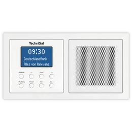 Technisat DIGITRADIO UP 1 DAB+ / UKW Unterputzradio mit Bluetooth wei&szlig; wei&szlig; (Ral 9010)