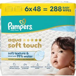 Pampers Feuchtt&uuml;cher aqua soft touch (6x48 St)