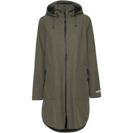 Ilse Jacobsen Softshell-Mantel Rain128 Dark Army (Oliv) (Gr&ouml;&szlig;e: 34)