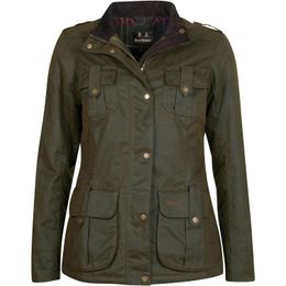 Barbour Wachsjacke Winter Defence Oliv (Gr&ouml;&szlig;e: 20)