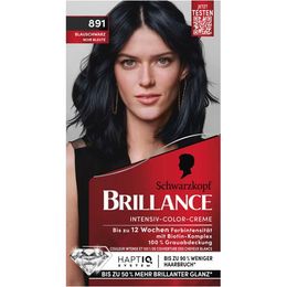 Schwarzkopf Brillance Haarfarbe 891 Blauschwarz