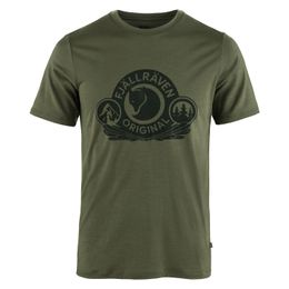Fj&auml;llr&auml;ven Fj&auml;llr&auml;ven T-Shirt Abisko Wool Classic Laurel Green (Gr&ouml;&szlig;e: L)